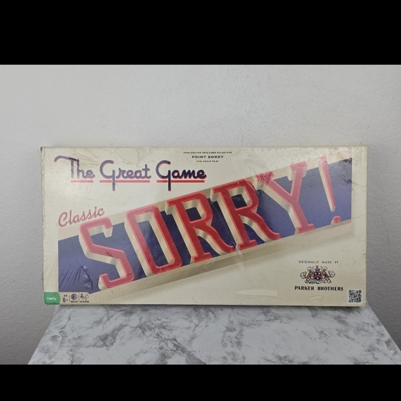Hasbro | Games | The Great Game Classic Sorry Includes Adult Point ...